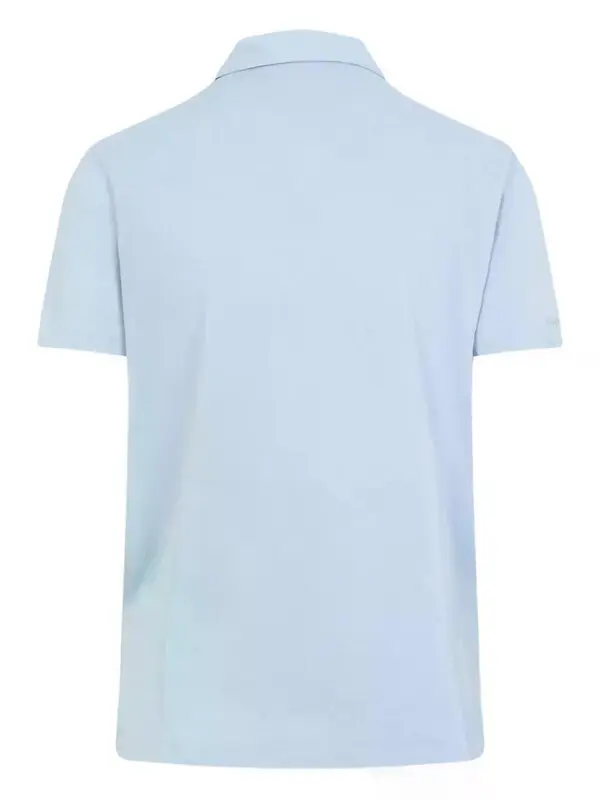 Ralph Lauren Purple Label Piqué-weave Polo Shirt - Blue
