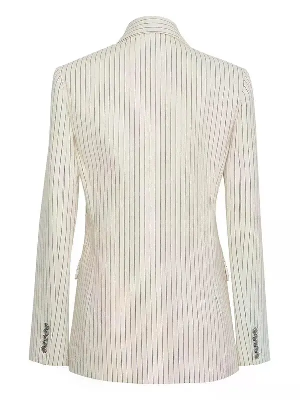 Adam Lippes Pinstriped Twill Blazer