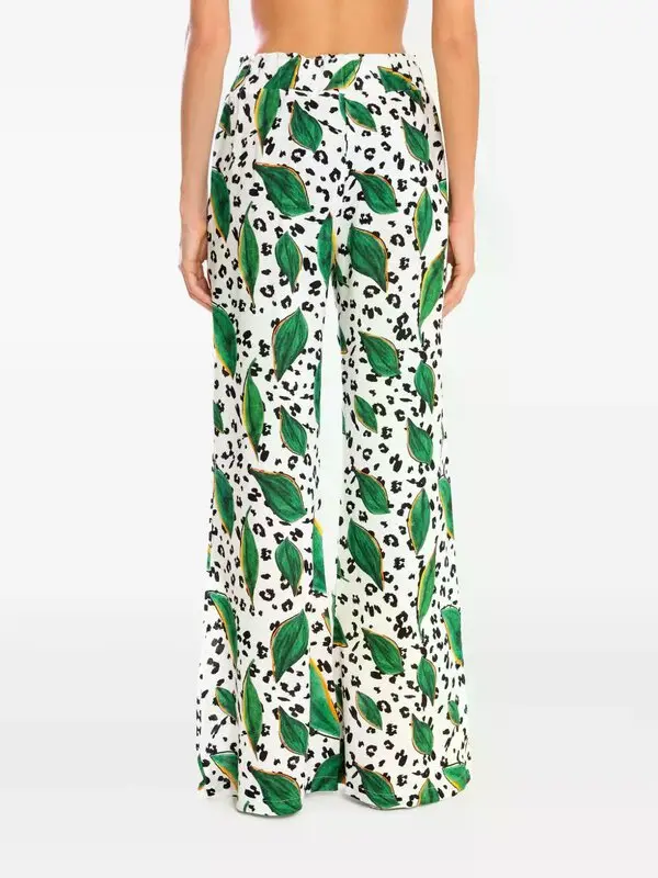 BRIGITTE Graphic-print Trousers