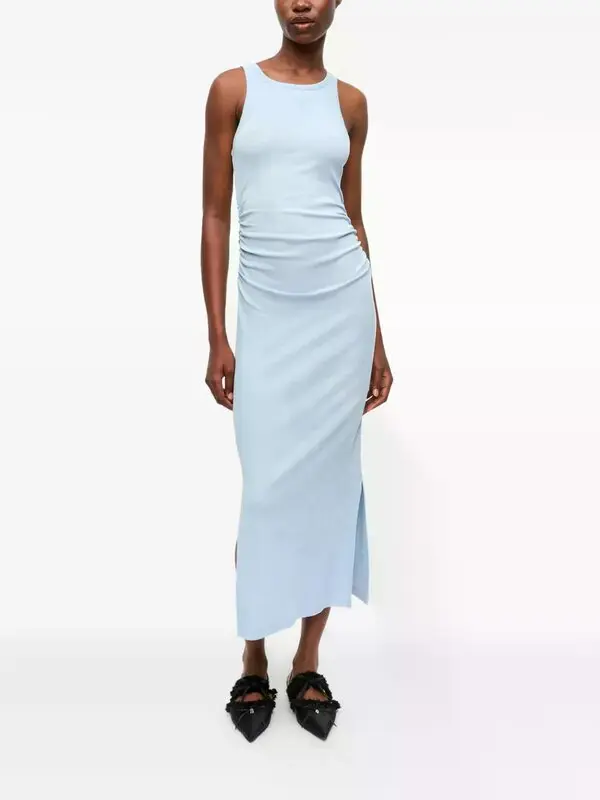 GANNI Ribbed Maxi Tank Dress