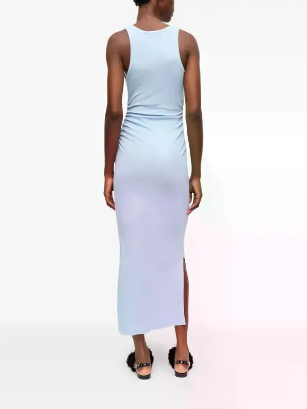 GANNI Ribbed Maxi Tank Dress