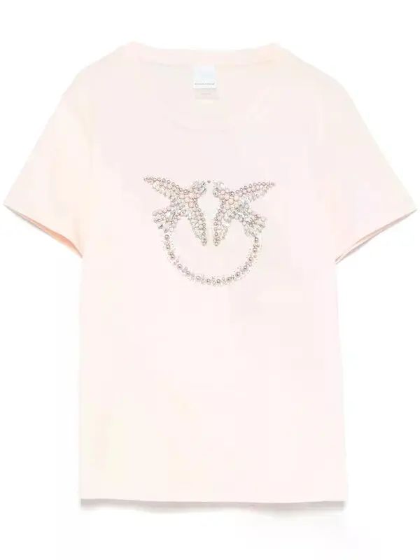 Pinko Love Birds T-shirt - Pink