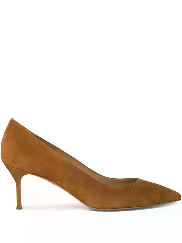 AQUAZZURA 65mm Purist Pumps - Brown