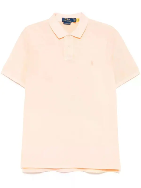 Polo Ralph Lauren Polo-pony-motif Polo Shirt - Orange