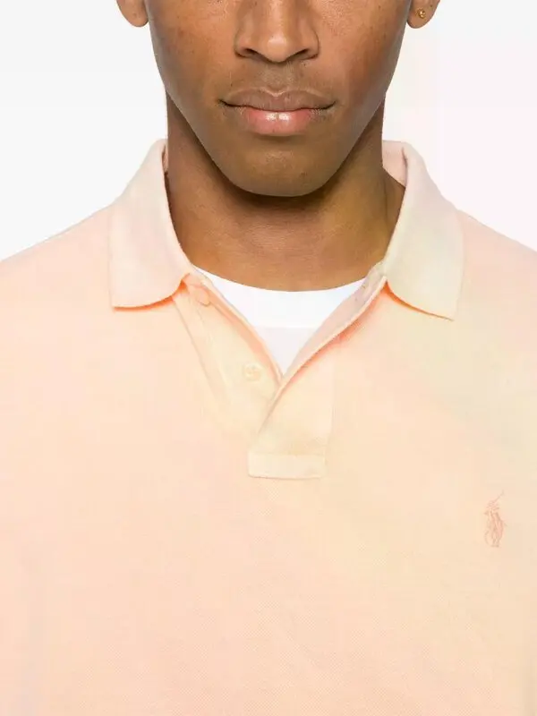 Polo Ralph Lauren Polo-pony-motif Polo Shirt - Orange