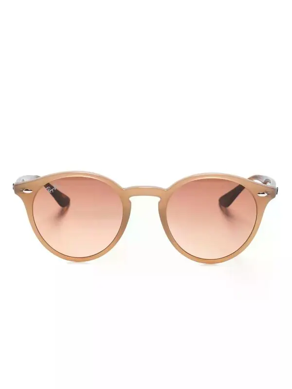 Ray-ban Round Frame Sunglasses - Brown