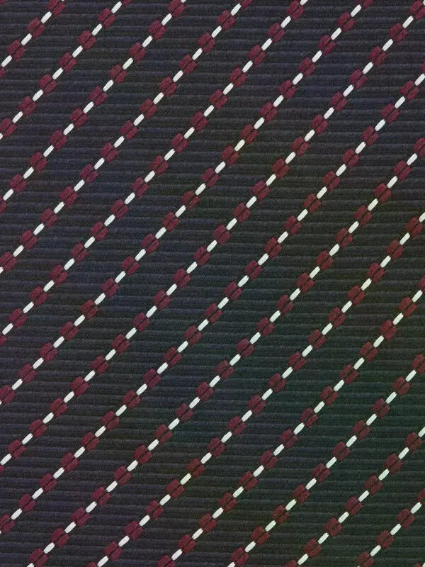 Zegna Cinque Pieghe Silk Tie - Blue