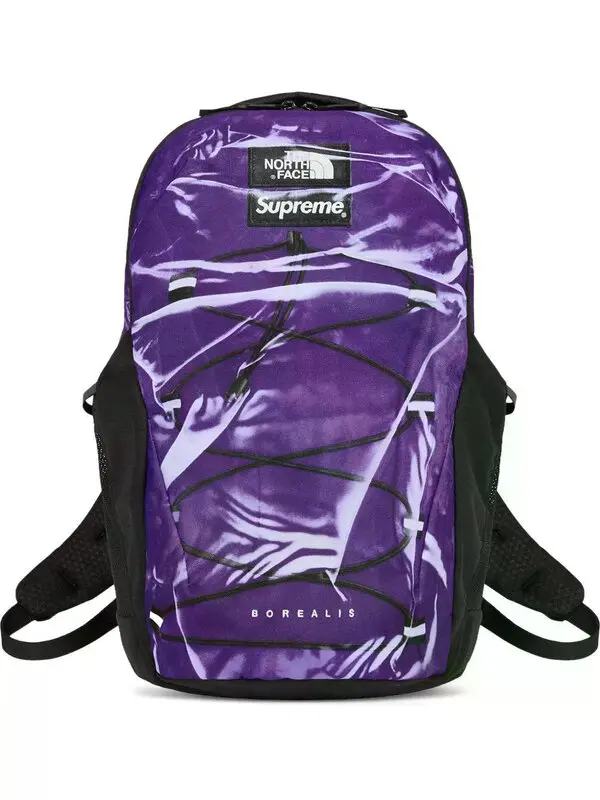 Supreme Borealis Trompe L'oeil Backpack - Purple