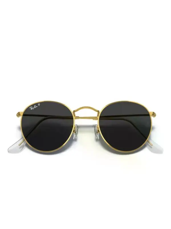 Ray-ban Round Frame Sunglasses - Gold