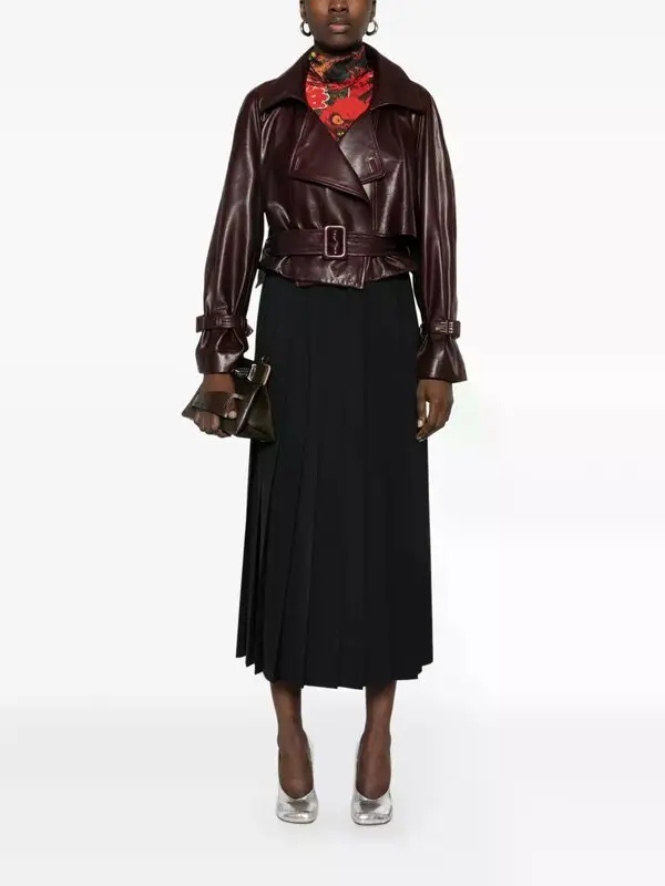 Junya Watanabe Pleated Midi Skirt