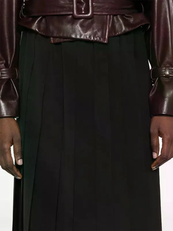 Junya Watanabe Pleated Midi Skirt