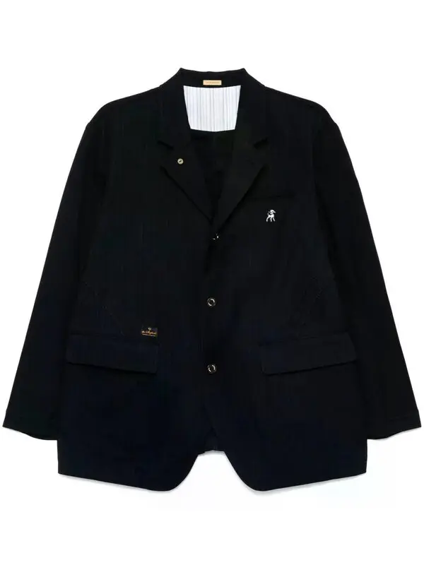 UNDERCOVERISM Logo-patch Blazer