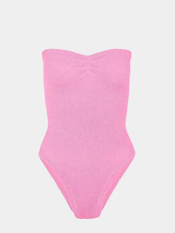 Hunza G Brooke Swimsuit - Bubblegum