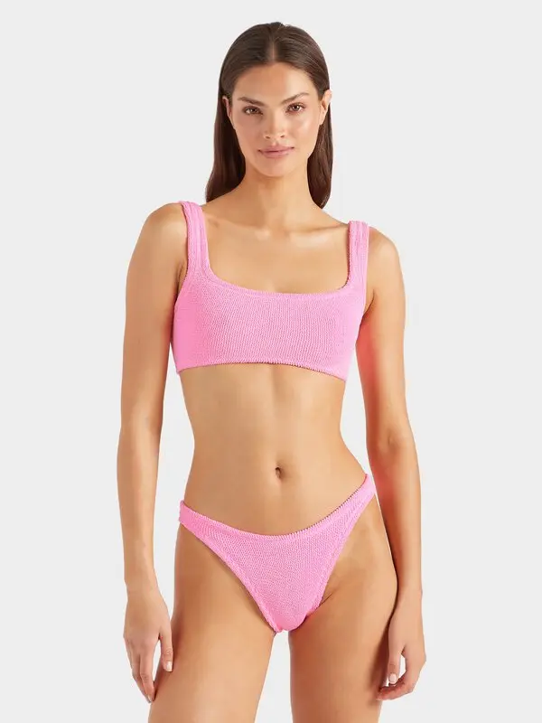 Hunza G Xandra Bikini Top - Bubblegum