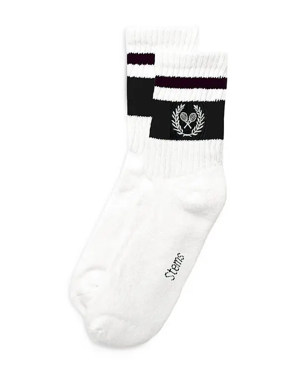 STEMS Club Crew Socks - Black