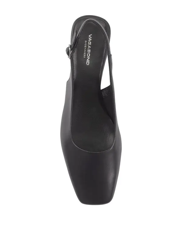 VAGABOND SHOEMAKERS Delia Slingback Flats - Black