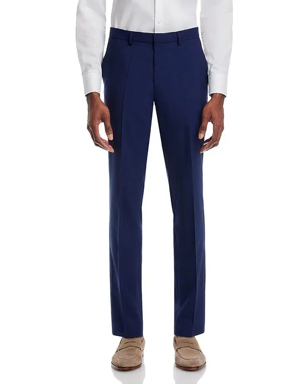 Hugo Hesten Extra Slim Fit Suit Pants - Bright Navy