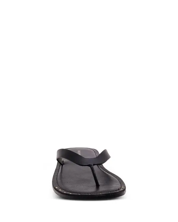 Free People Sona Thong Sandals - Black