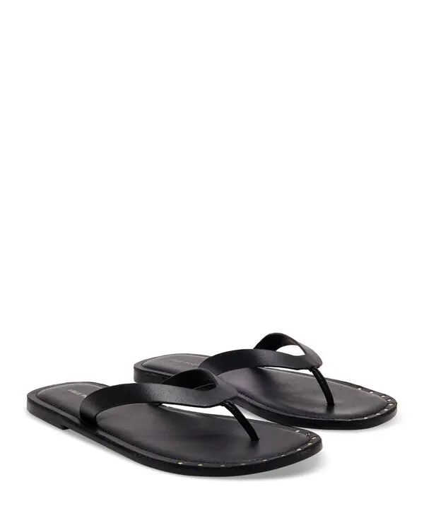 Free People Sona Thong Sandals - Black