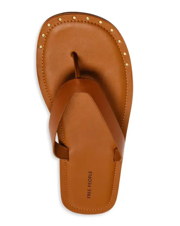 Free People Sona Thong Sandals - Brown