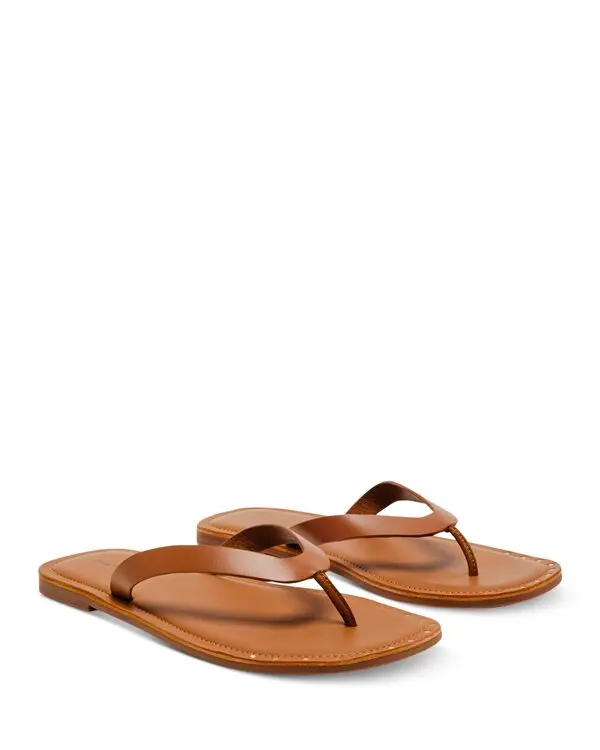 Free People Sona Thong Sandals - Brown