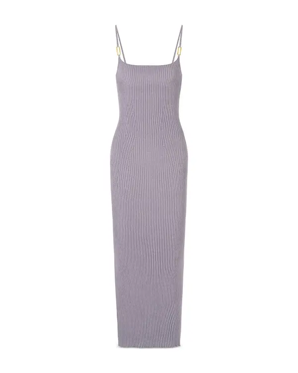 sachin and babi light blue dress Emporio Armani Spaghetti Strap Sweater Dress In Grey - 50% Off