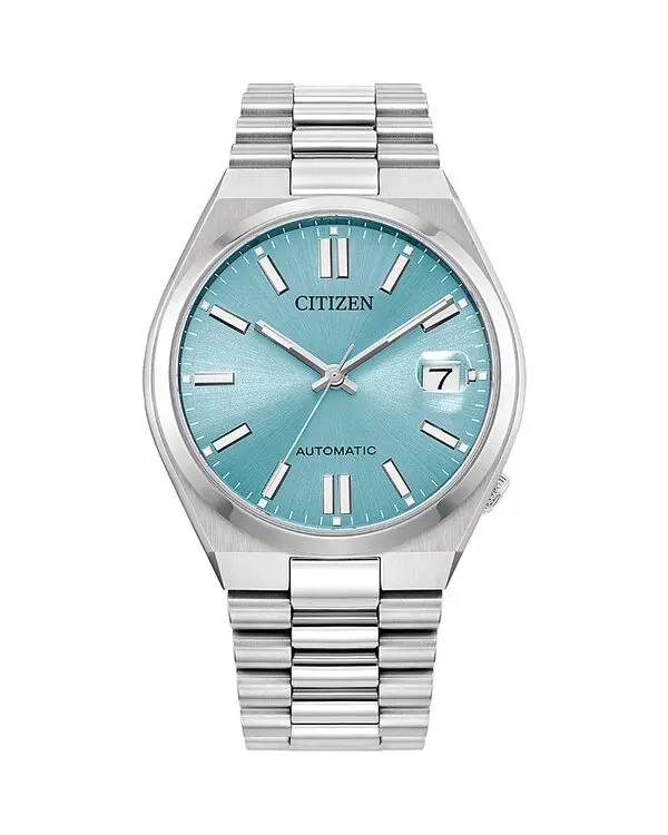 Citizen Tsuyosa Automatic Watch, 37mm - Blue/silver