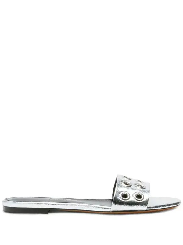 Proenza Schouler Grommet Sandals - Grey