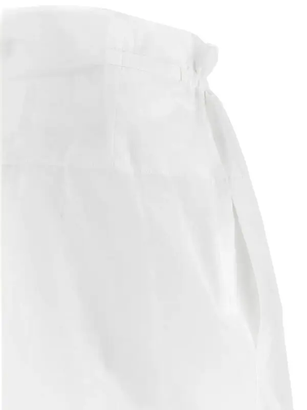 Buy Fabiana Filippi Cotton-blend Skirt - White At 49% Off