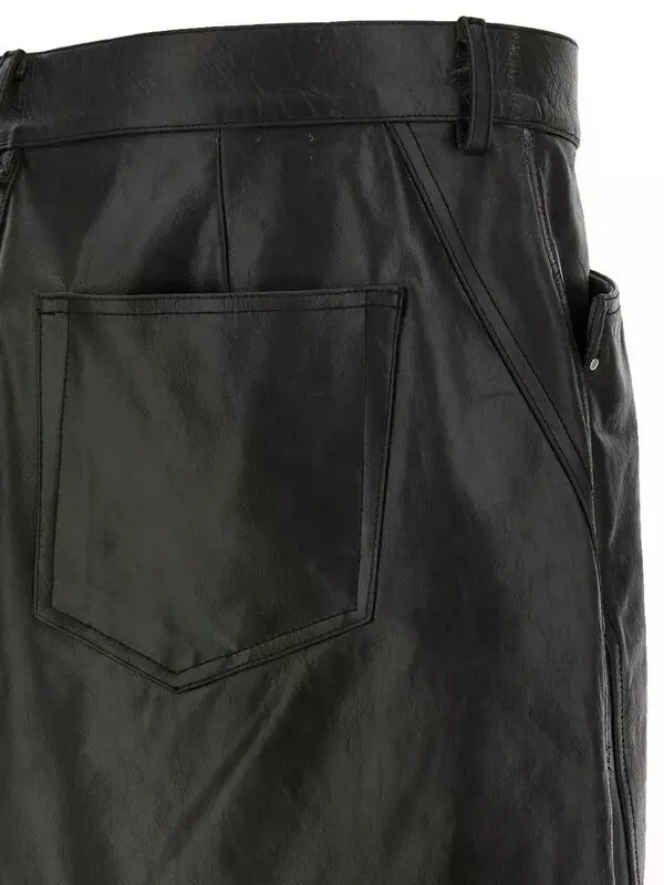 Rick Owens Slivered Skirt