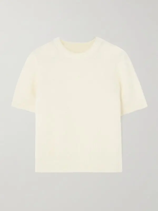 DÔEN Hearst Cropped Alpaca-blend Sweater