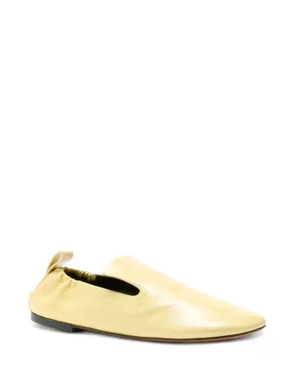 Proenza Schouler Ruched Loafers - Yellow