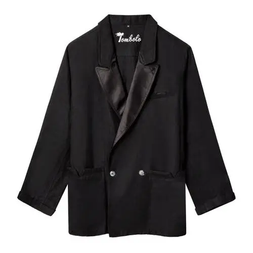 TOMBOLO Easy-going Jacket - Black