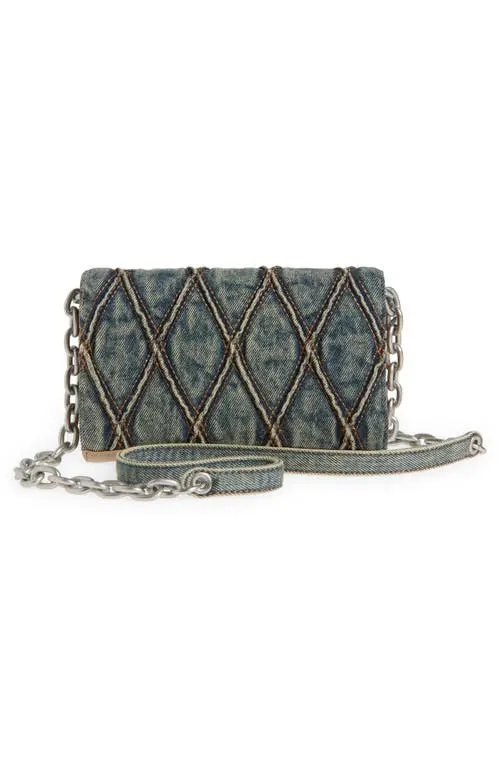 DIESEL® Charm-d Quilted Wallet On A Chain