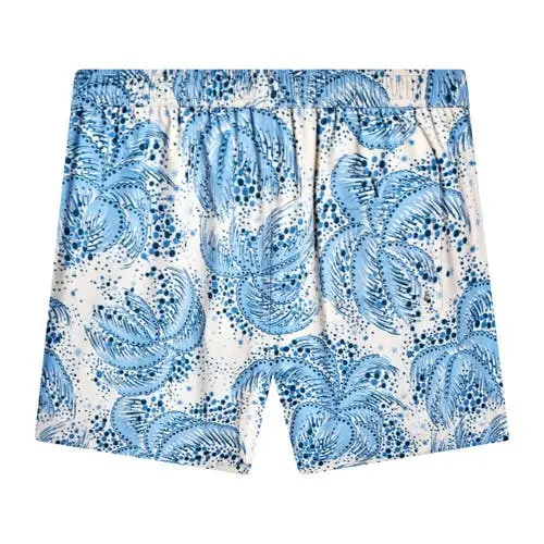 TOMBOLO Palm Fronds Swim Trunks - Blue