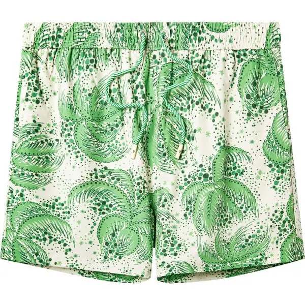 TOMBOLO Palm Fronds Swim Trunks - Green