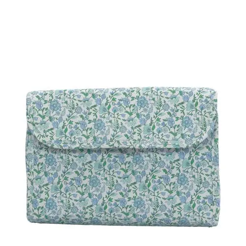 TRVL DESIGN Hamptons Floral Hanging Toiletry Bag - Blue