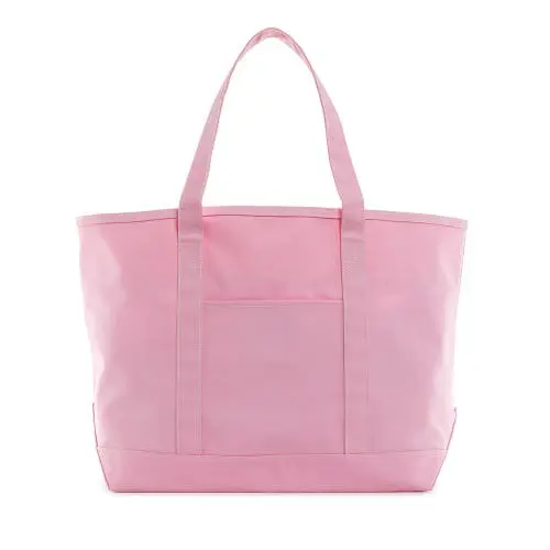 TRVL DESIGN Peony Printed Coated Canvas Maxi Tote - Pink