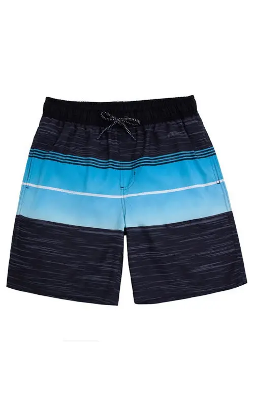 ROKKA&ROLLA Mesh-lined Swim Trunks - Coastal