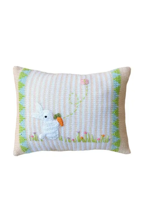 MELANGE COLLECTION Spring Bunny Mini Pillow