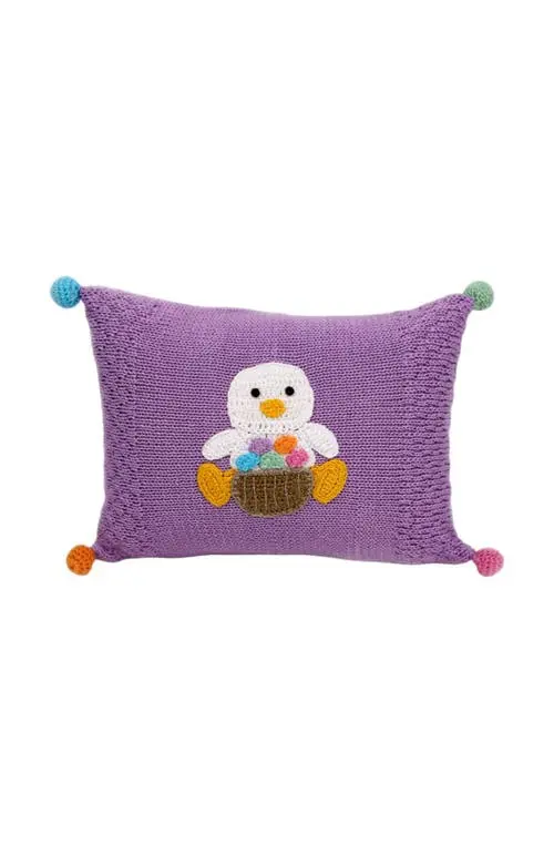 MELANGE COLLECTION Duckling Mini Pillow