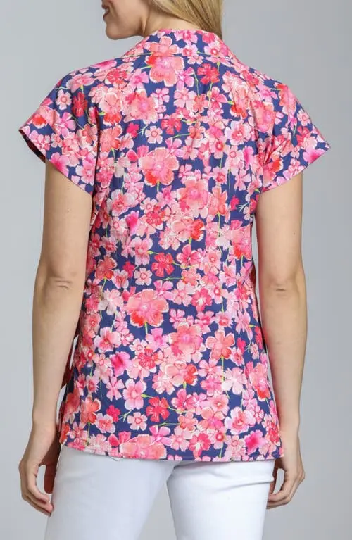 APNY Floral Cotton Button-up Shirt
