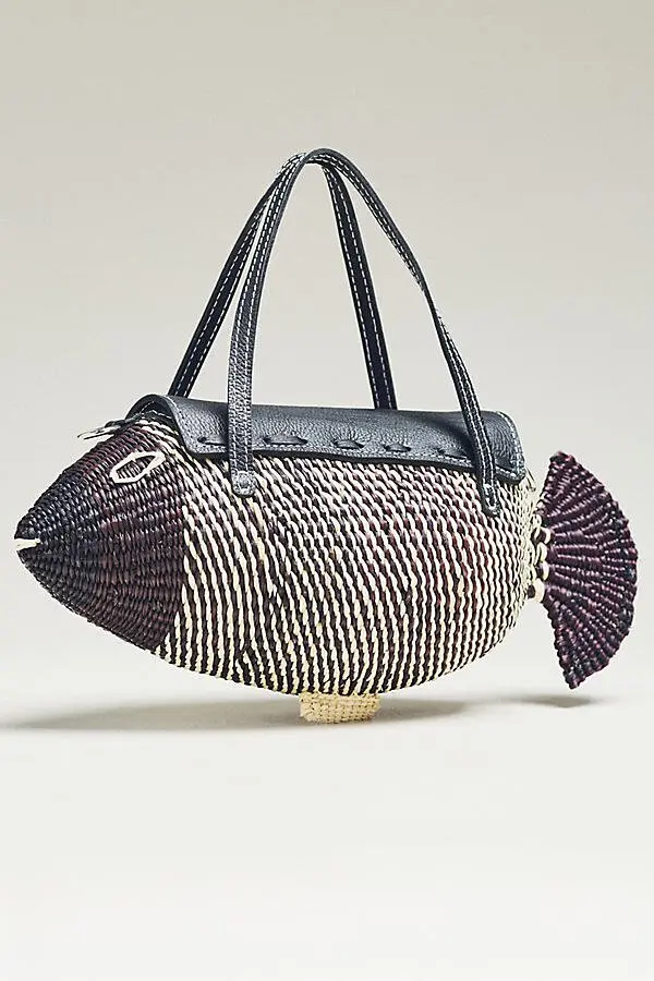 SENSI STUDIO Fish Handbag