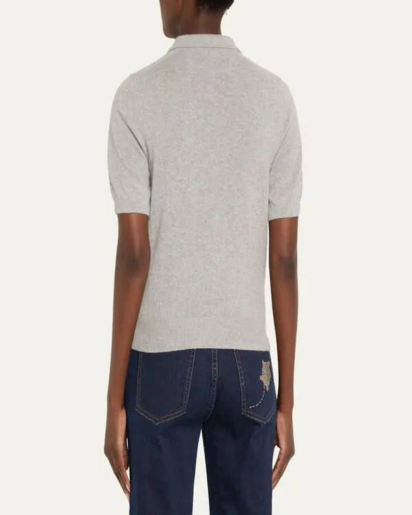 Libertine Turtle Time Cashmere Polo Sweater