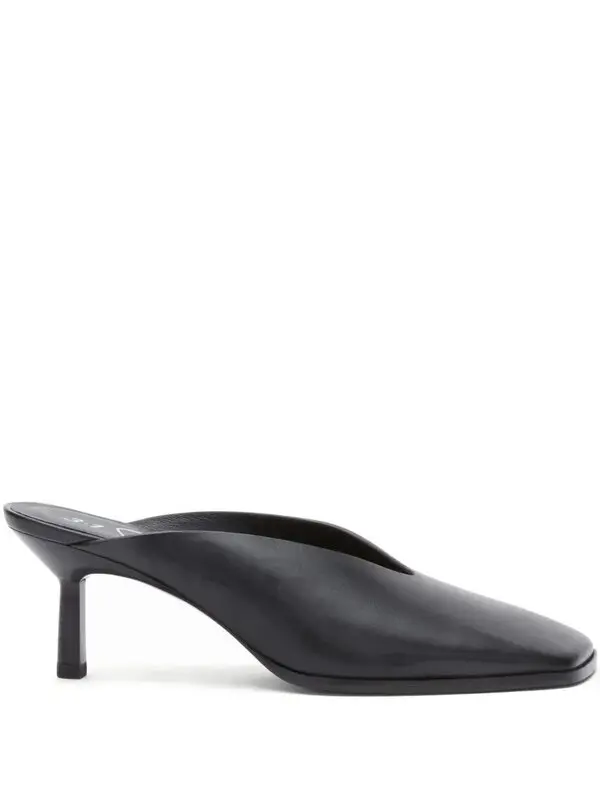 3.1 Phillip Lim 68mm Square-toe Mules - Black