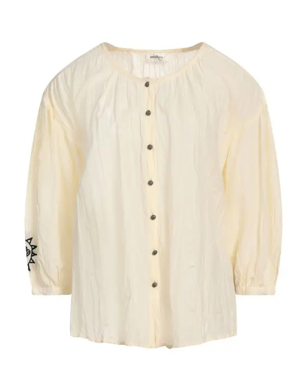 OTTOD'AME Cotton Shirt With Appliqués
