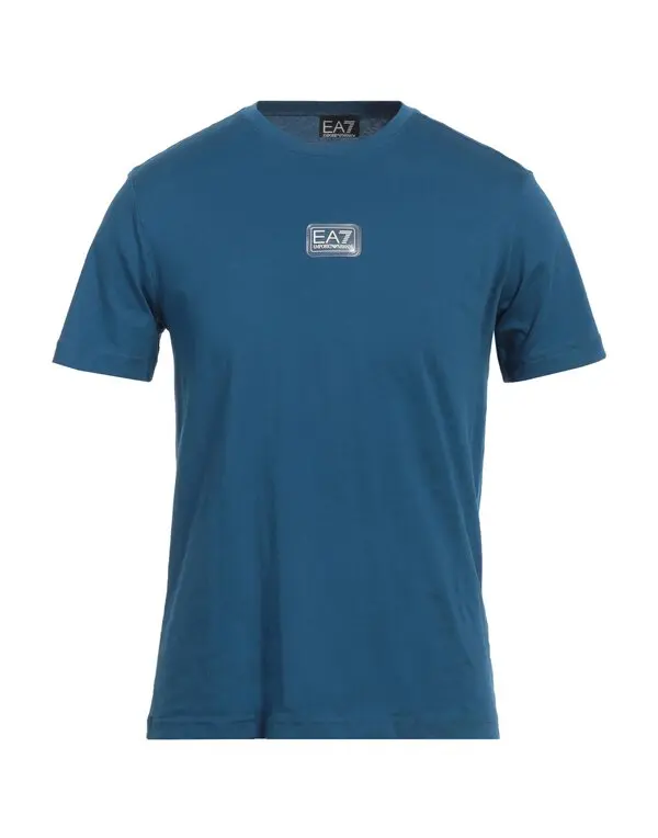 EA7 T-shirt Size Cotton - Blue