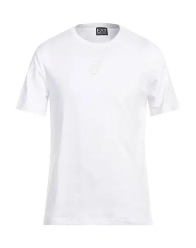 EA7 T-shirt Light Size Cotton - White