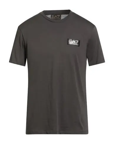EA7 T-shirt Charcoal Size Cotton - Grey