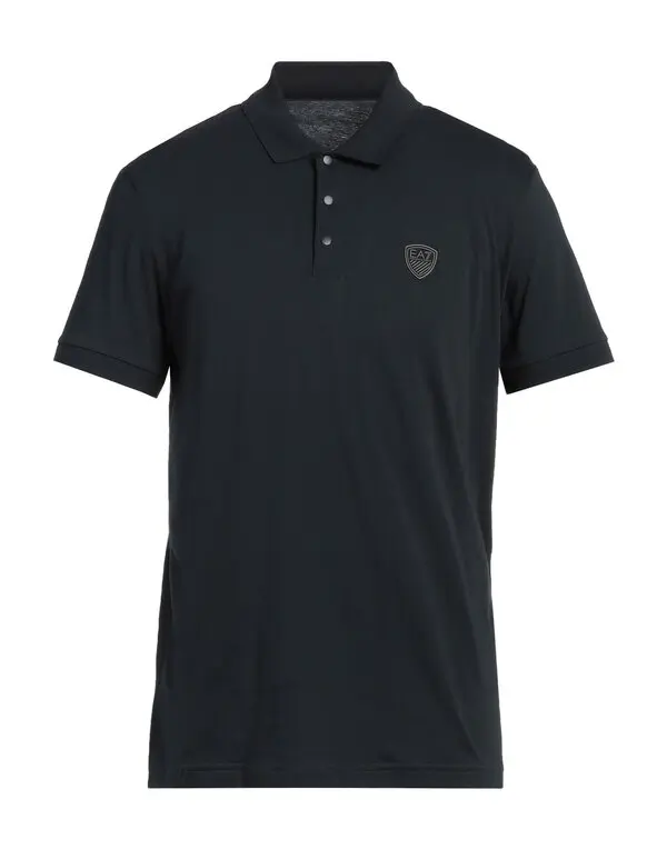 EA7 Polo Shirt Size Cotton - Blue